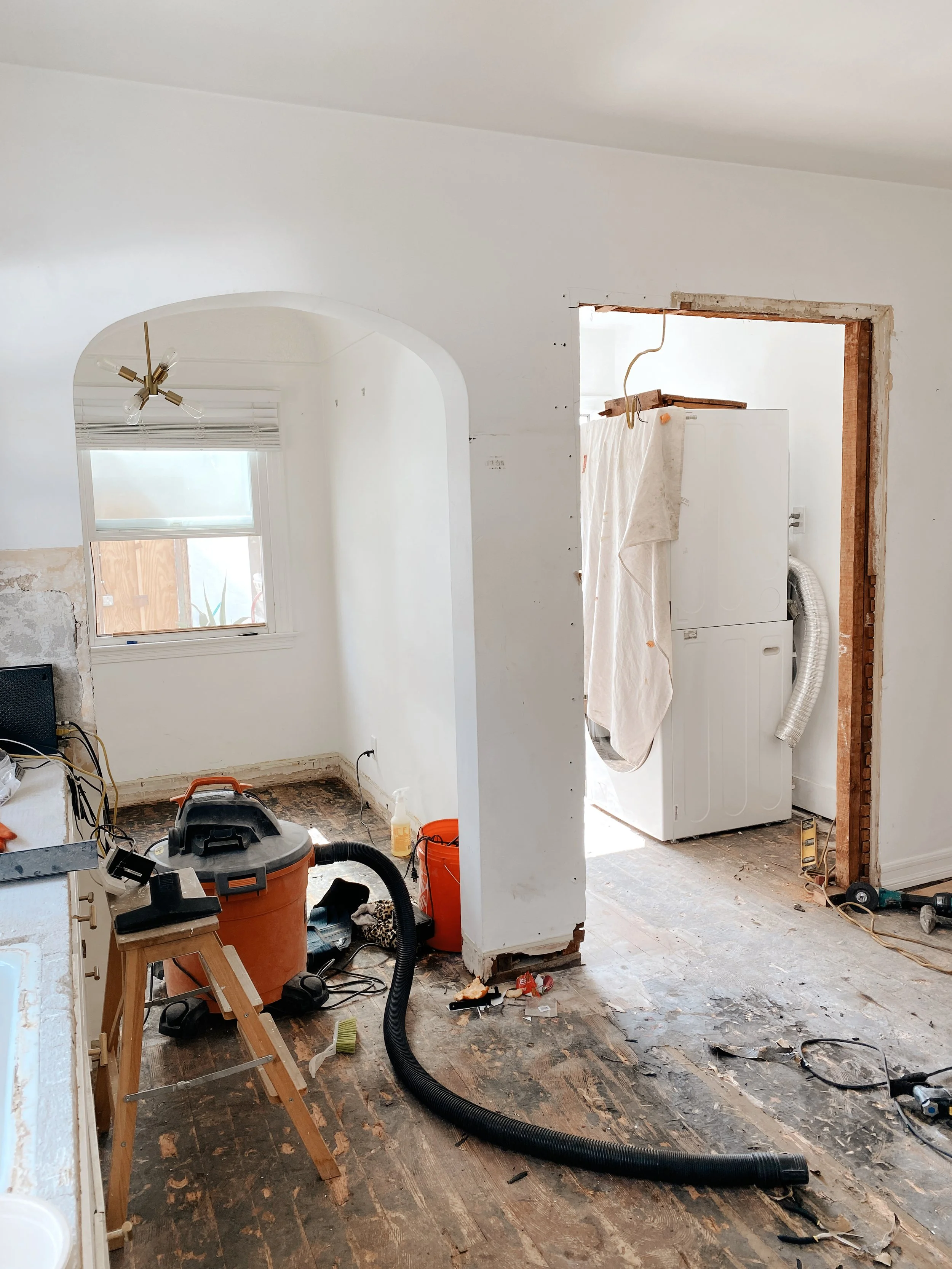 Our Spanish Bungalow Kitchen Renovation: Week 1 — Blanco Bungalow
