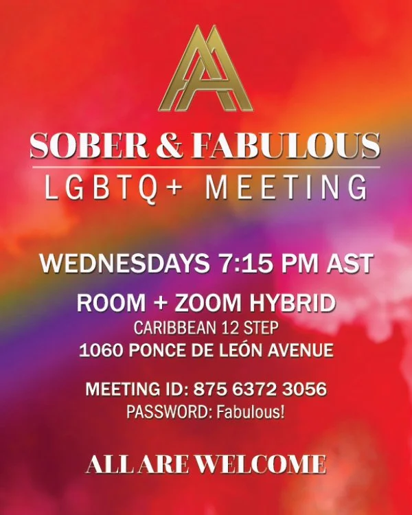 LGBTQIA+ Addictive Behavior 12-Step Support group, sponsored by ...