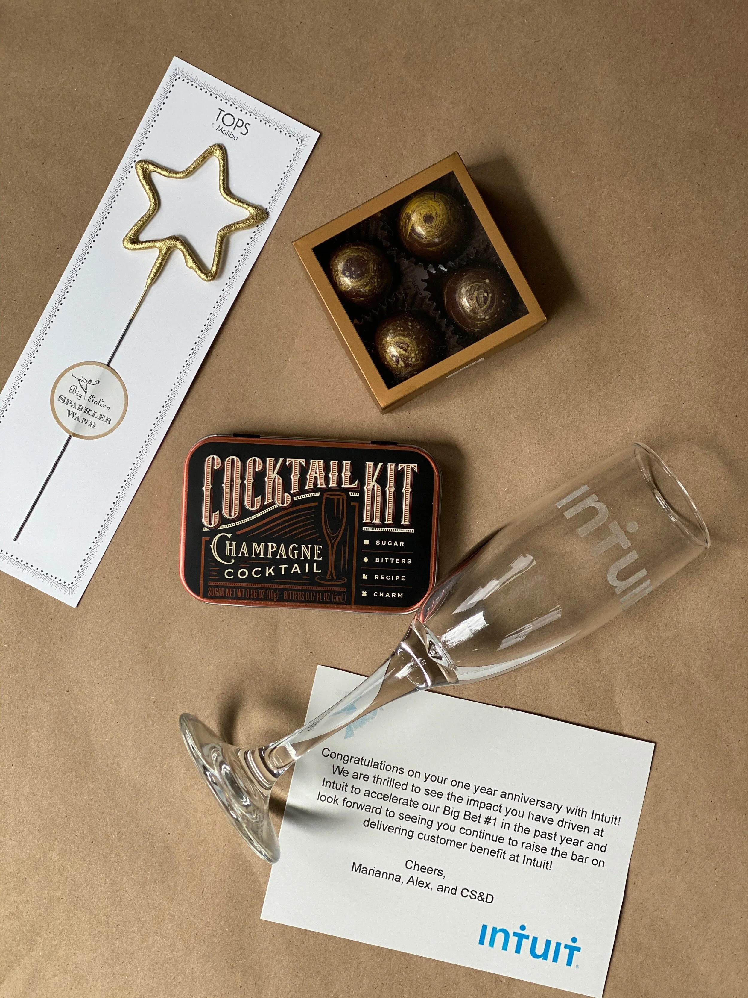 Intuit Quickbooks Corporate Gifting Case Study — Wanderful Boxes