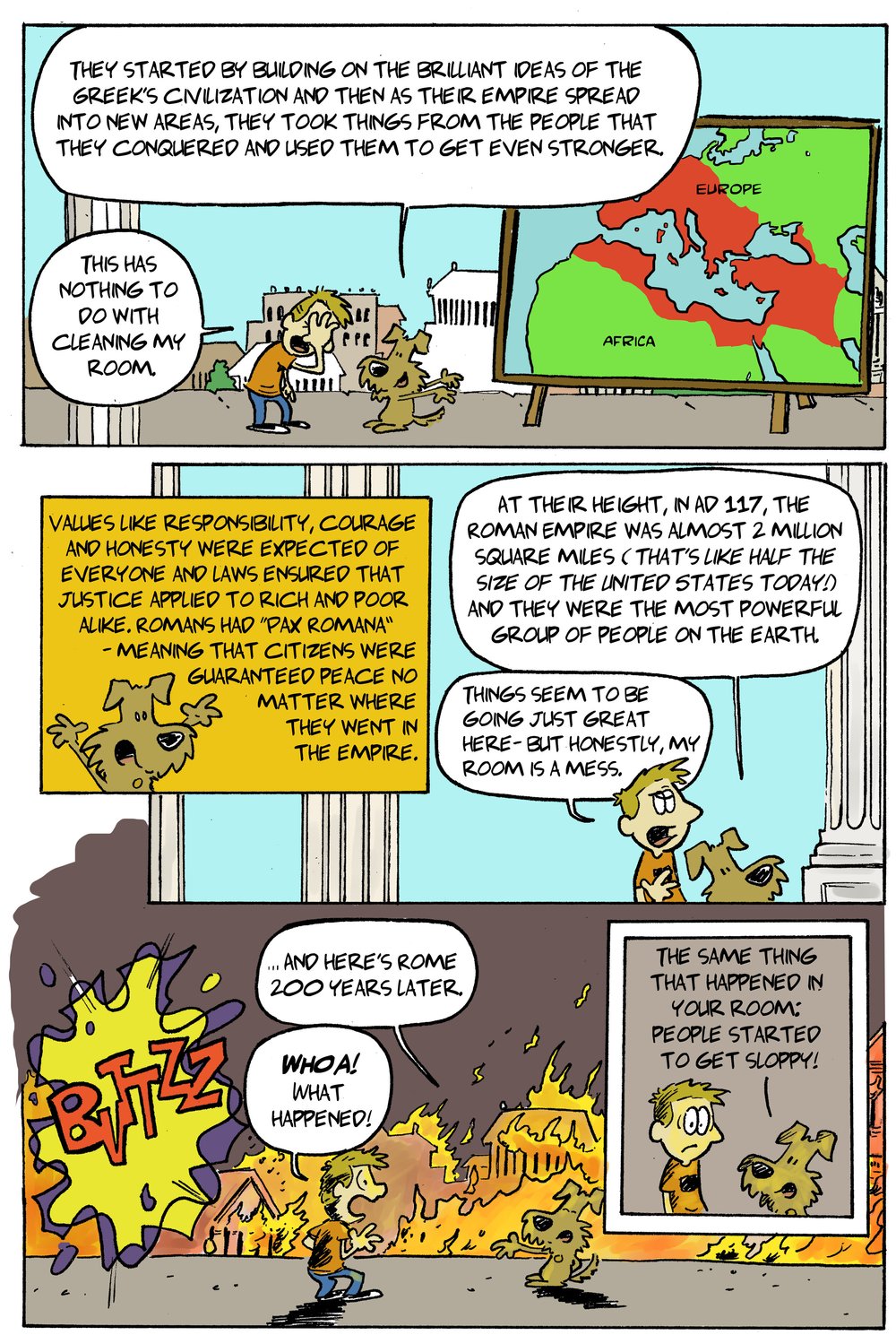 Fall of Roman Empire — Zeke's Guide to History and the Humanities