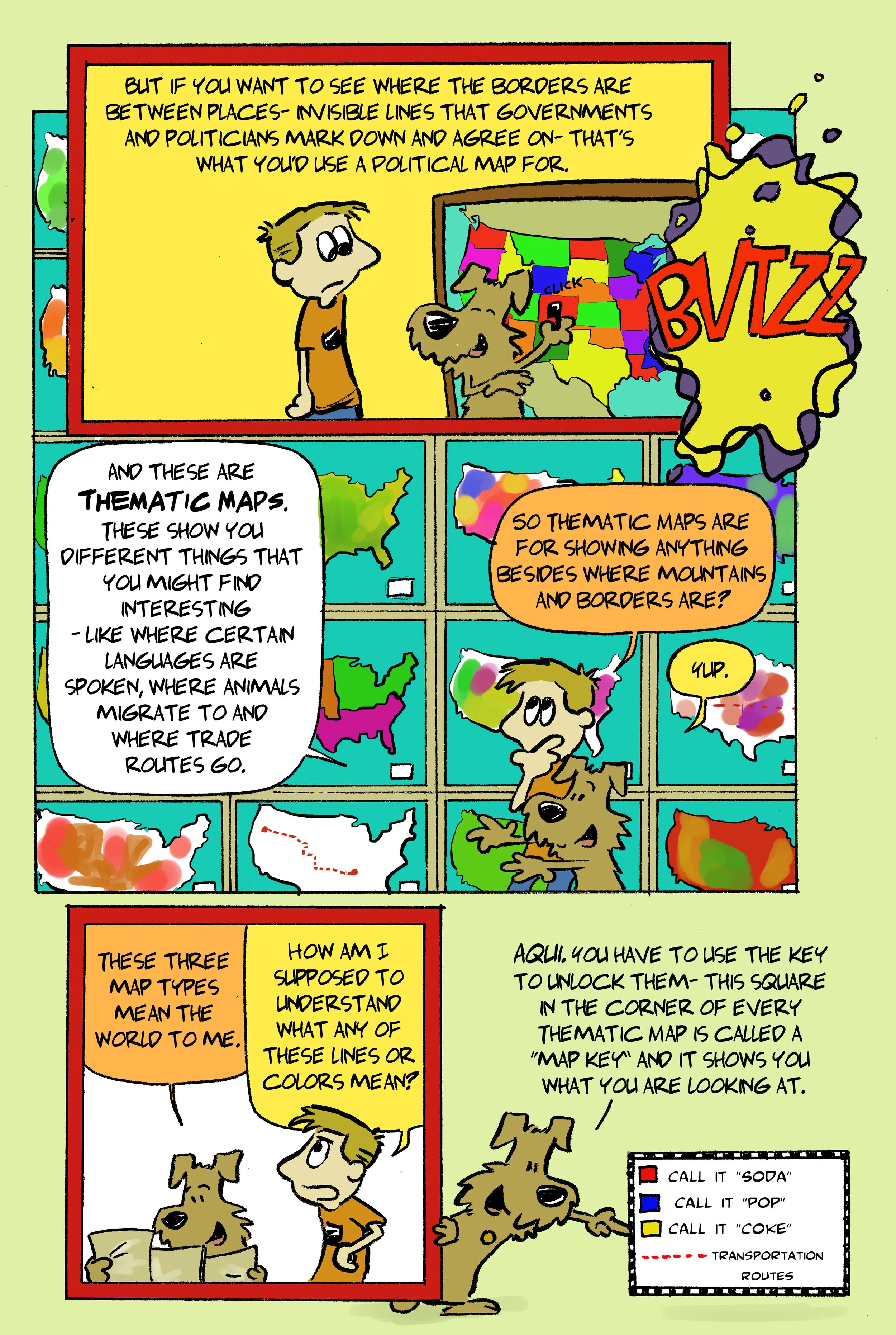 Types of Maps — Zeke's Guide to History and the Humanities