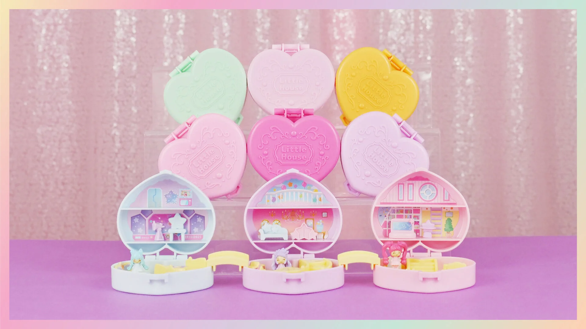 Star Twinkle & Healin' Good Pretty Cure Little House Compacts Japanese ...
