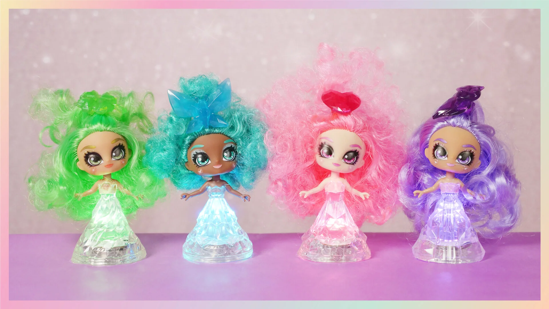 Crystalina Crystal Healing Dolls: Amethyst, Rose Quartz, Aventurine ...