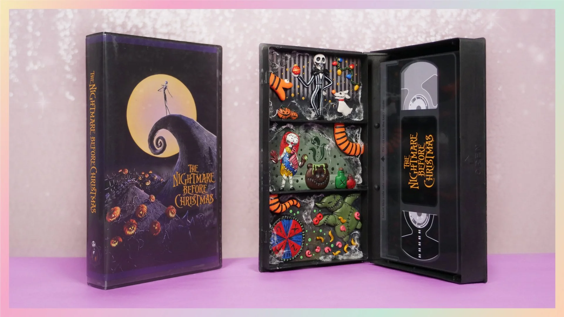 DIY Refurbish: The Nightmare Before Christmas VHS Tape | Kerchie