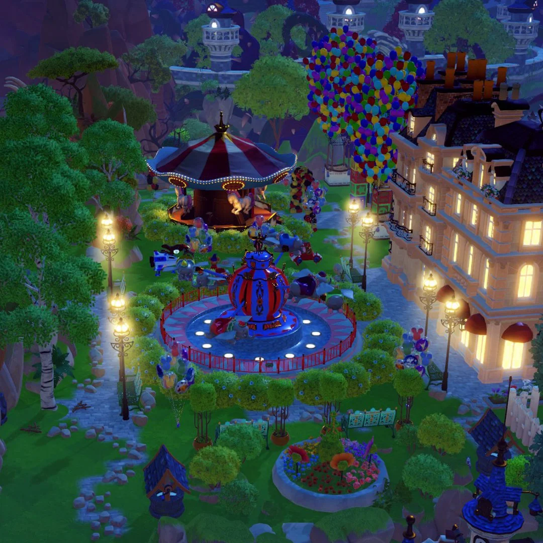 INSPO Disney Theme Park Plaza Decor Disney Dreamlight Valley Tips INSPO Disney Theme Park Plaza Decor Disney Dreamlight Valley Tips