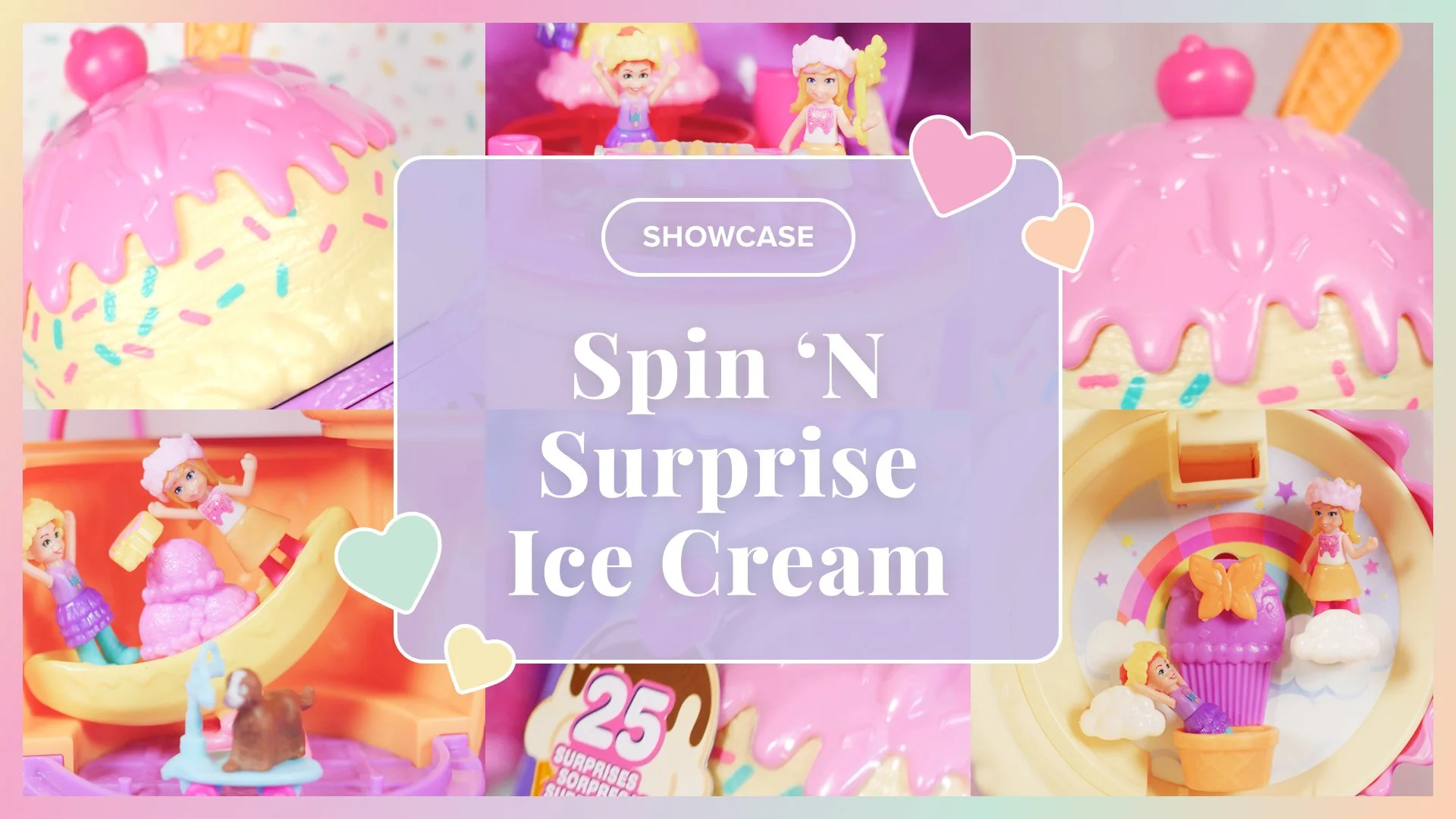 Polly Pocket Spin 'n Surprise Ice Cream Purse | Kerchie