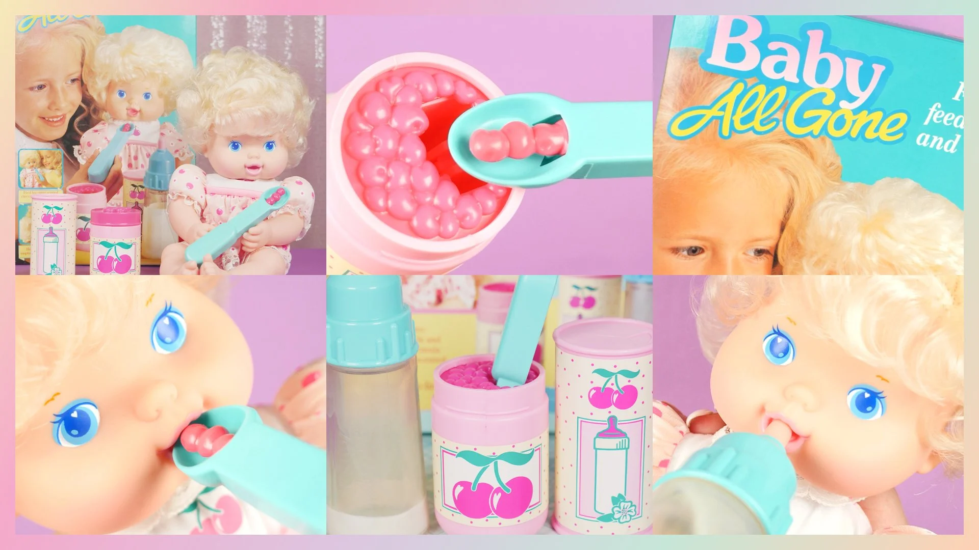 SHOWCASE Unboxing Mint Condition Vintage Kenner Baby All Gone Doll ...