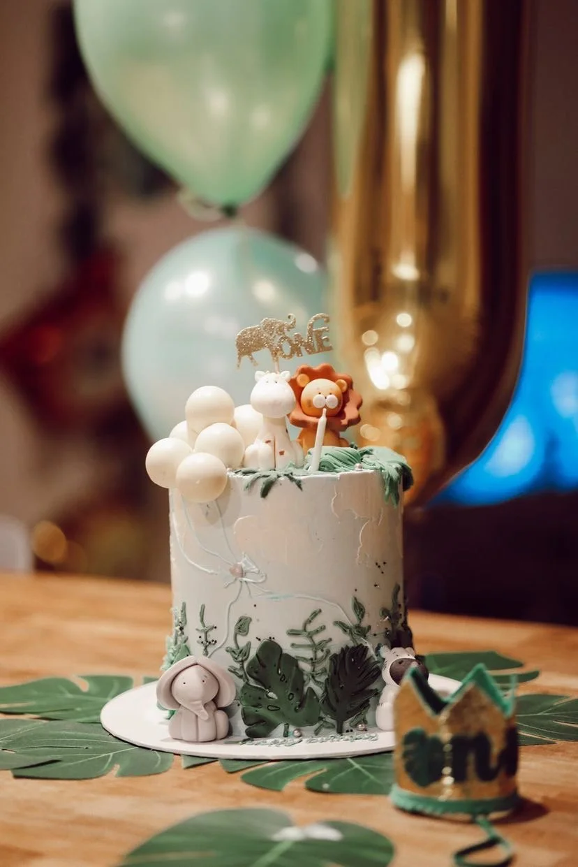 Jungle Adventure Birthday Cake For Children | Em Cakes