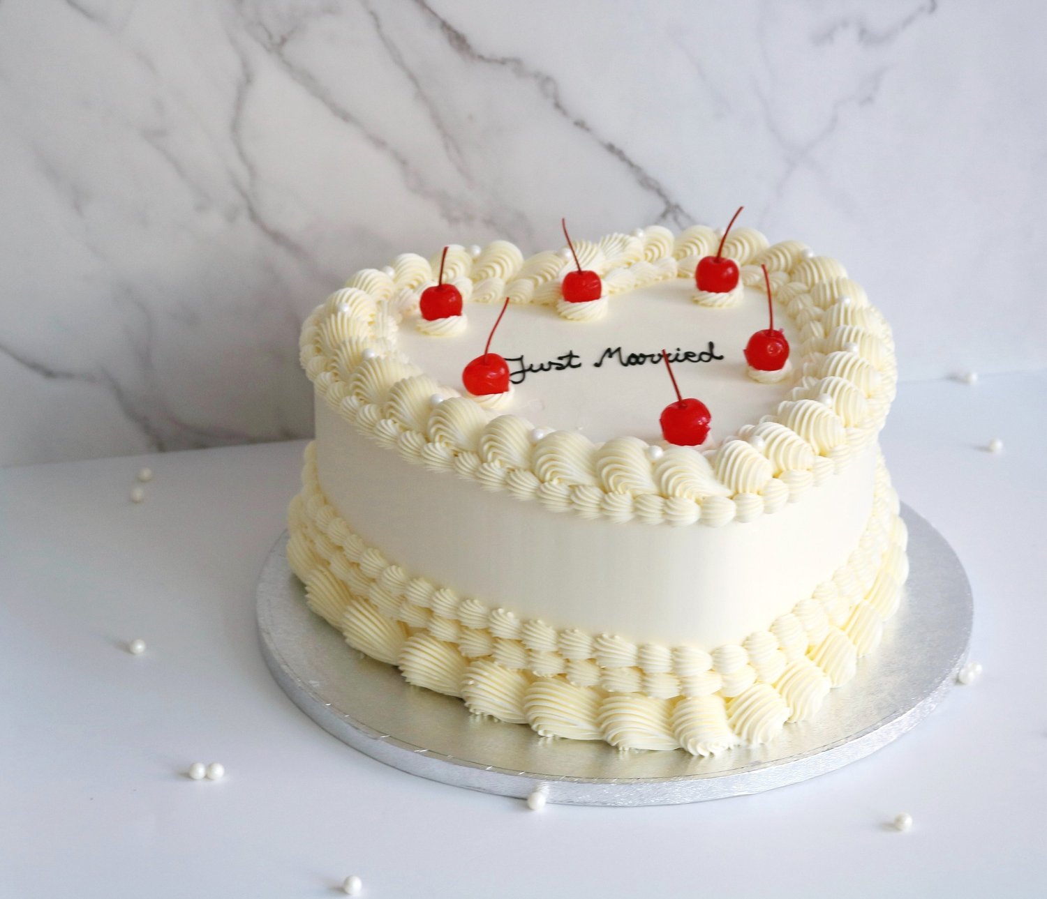 Cerise | Vintage Cake | Wedding Cake | Em Cakes