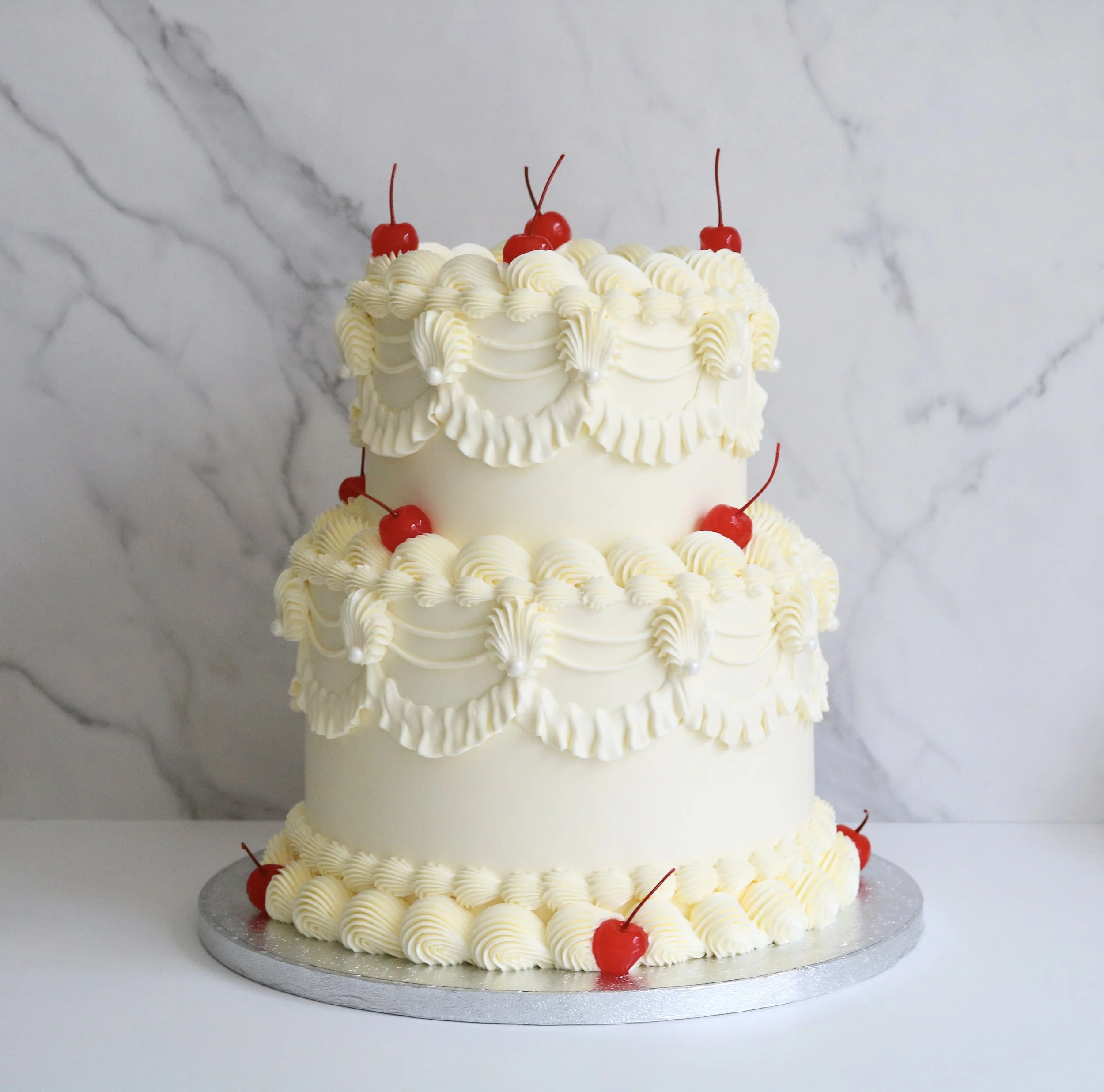 Tiered Vintage Cake | Birthday Cake | London | Em Cakes