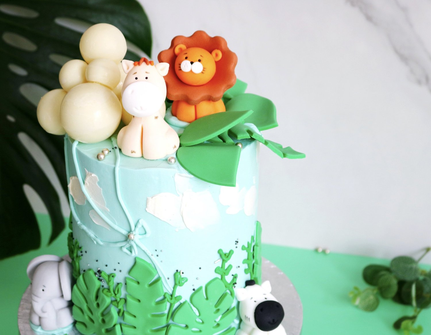 Jungle Adventure Birthday Cake For Children | Em Cakes