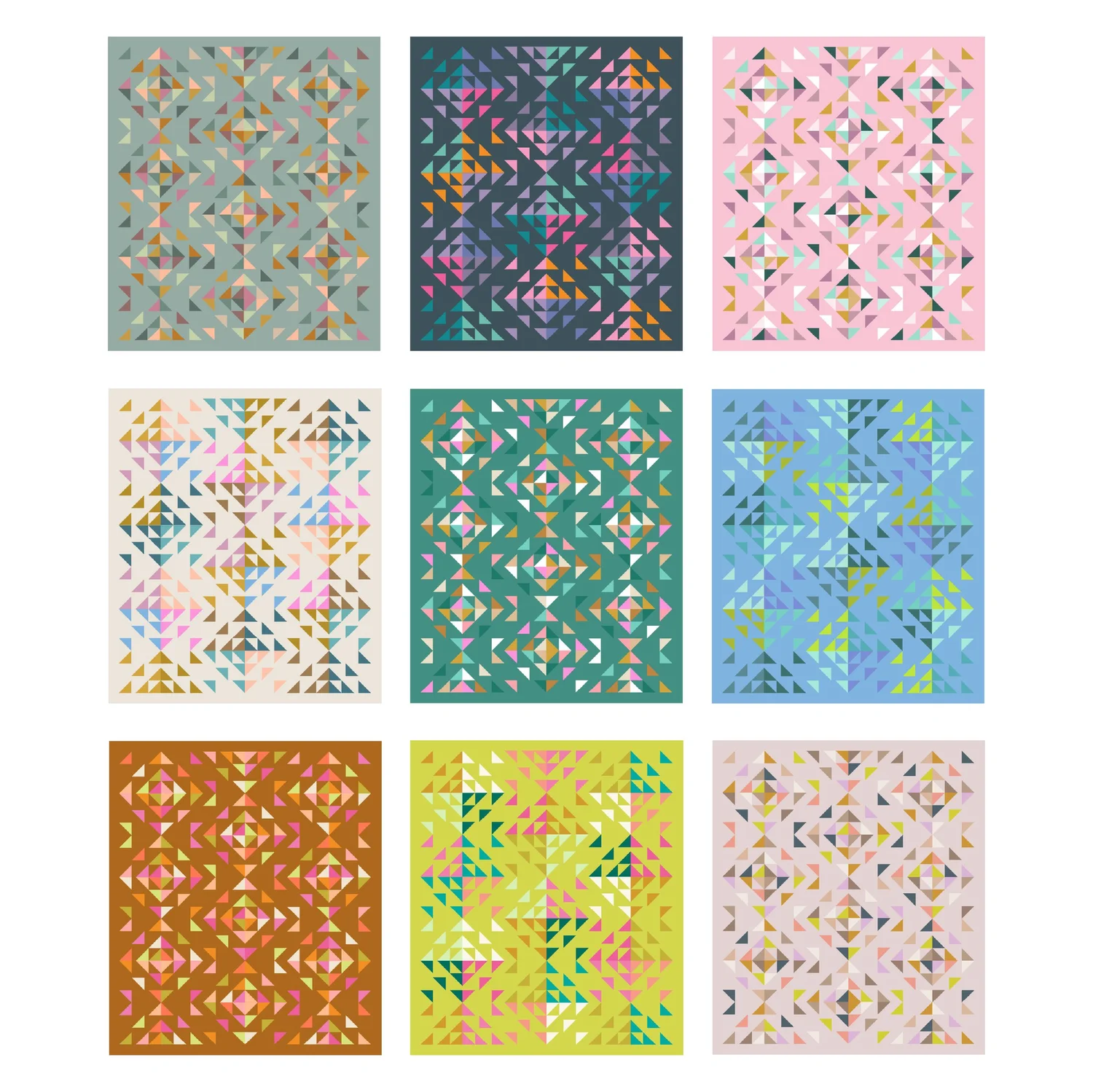 Currents Quilt Pattern (Download) — Eudaimonia Studio