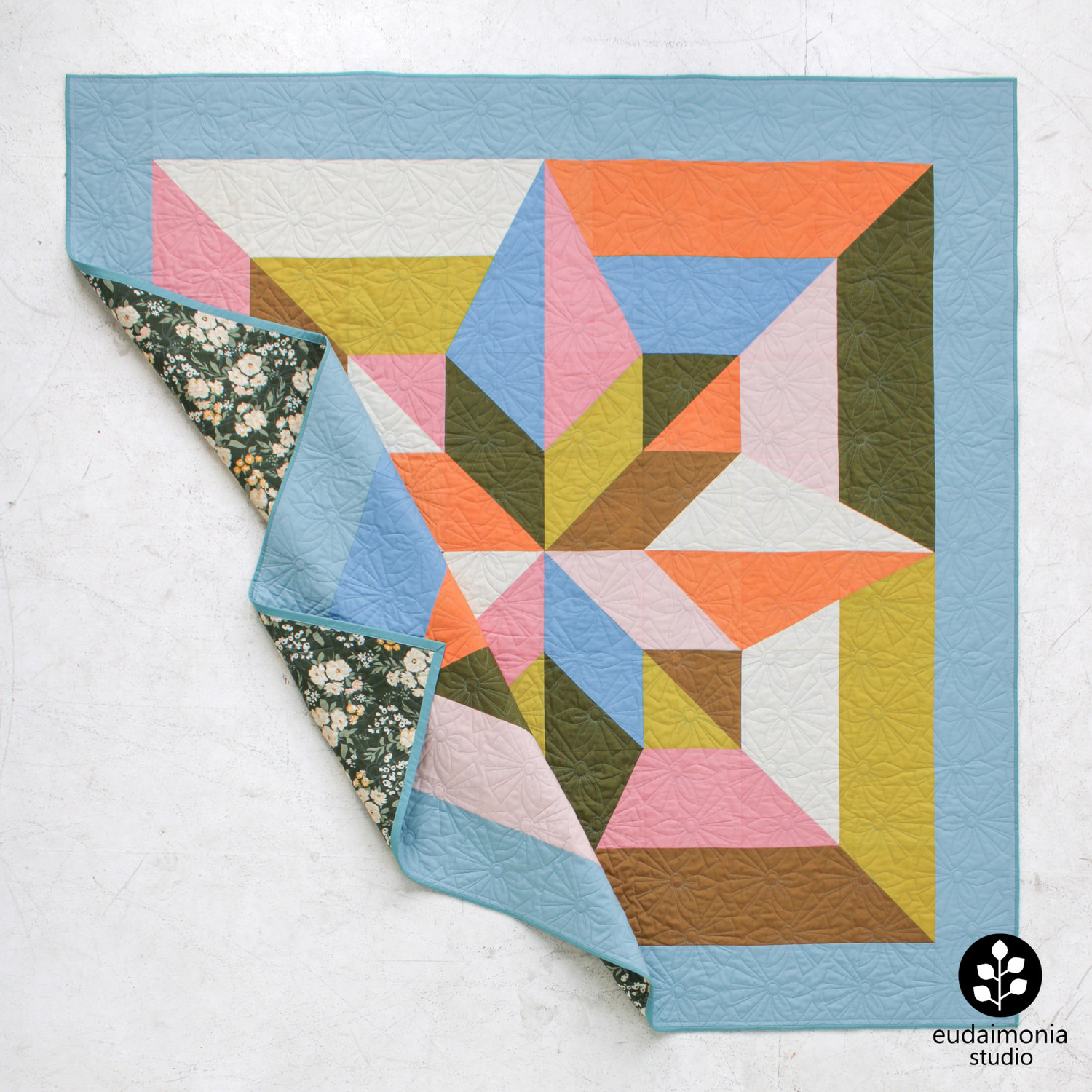 Arete Quilt - Sunny Afternoon Version — Eudaimonia Studio
