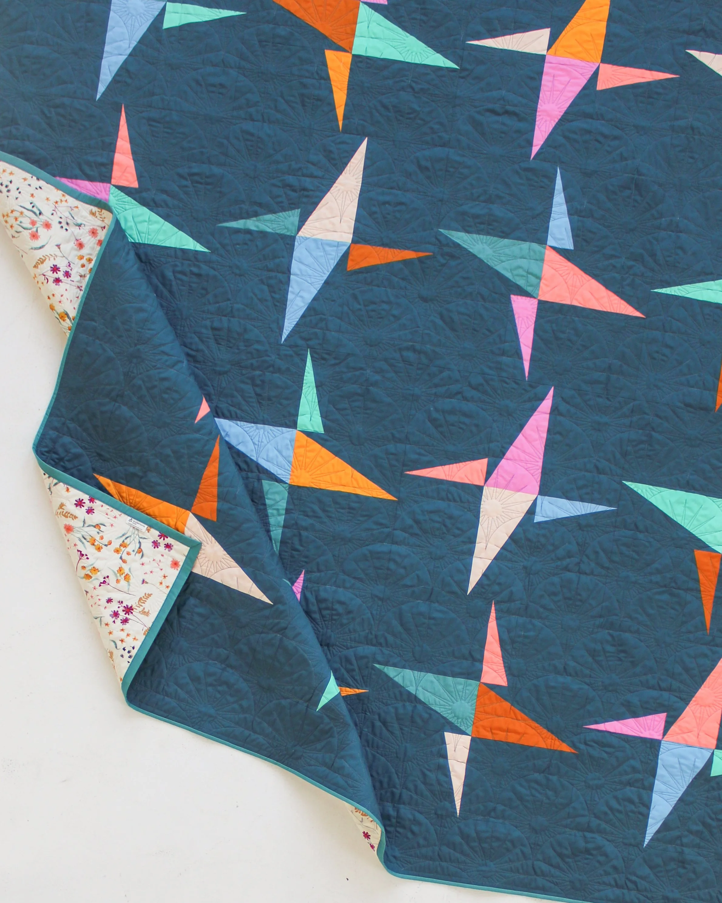 Arete Quilt Pattern | 8-Color (Download) — Eudaimonia Studio