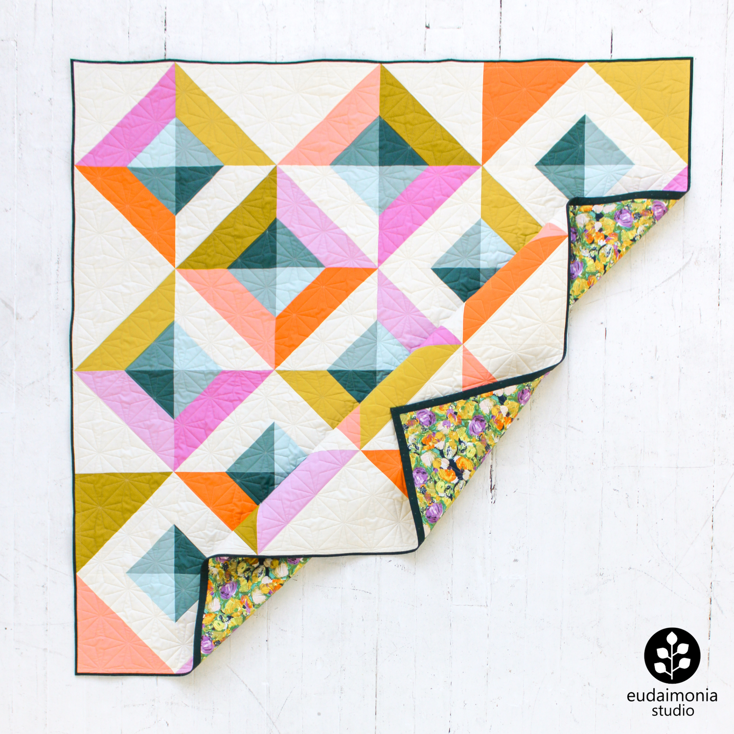 Introspection Quilt - AGF Brights Version — Eudaimonia Studio