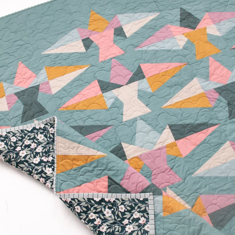 Currents Quilt Pattern (Download) — Eudaimonia Studio