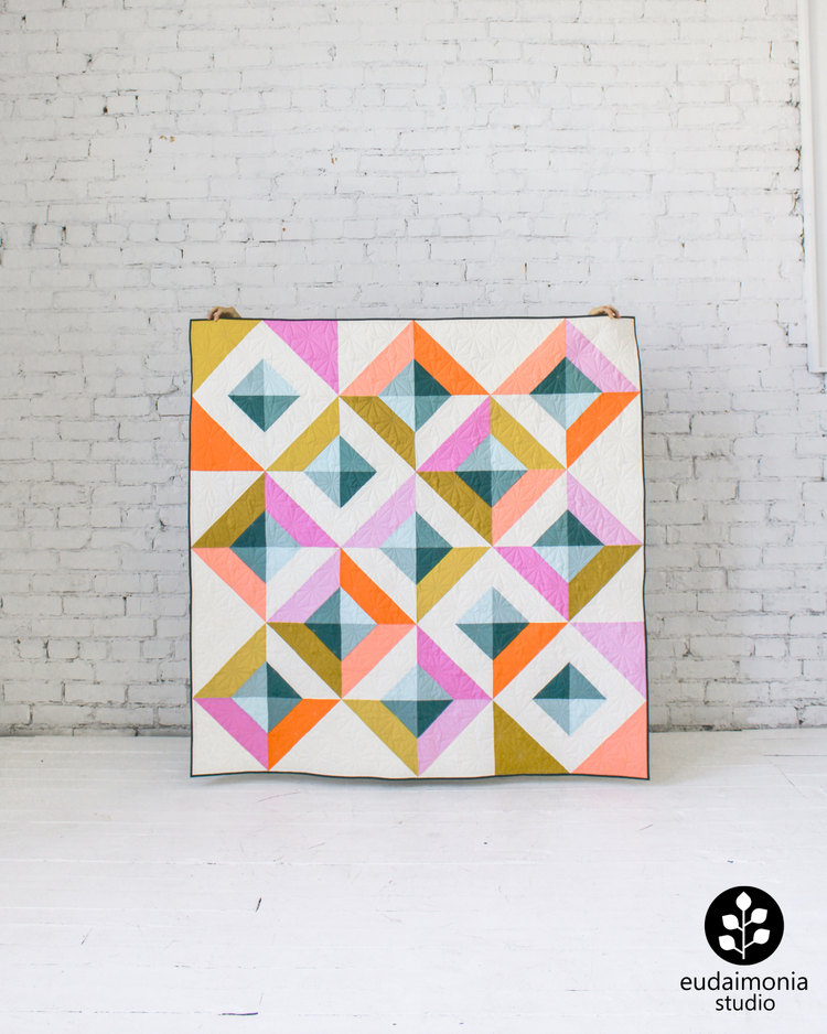 Introspection Quilt - AGF Brights Version — Eudaimonia Studio
