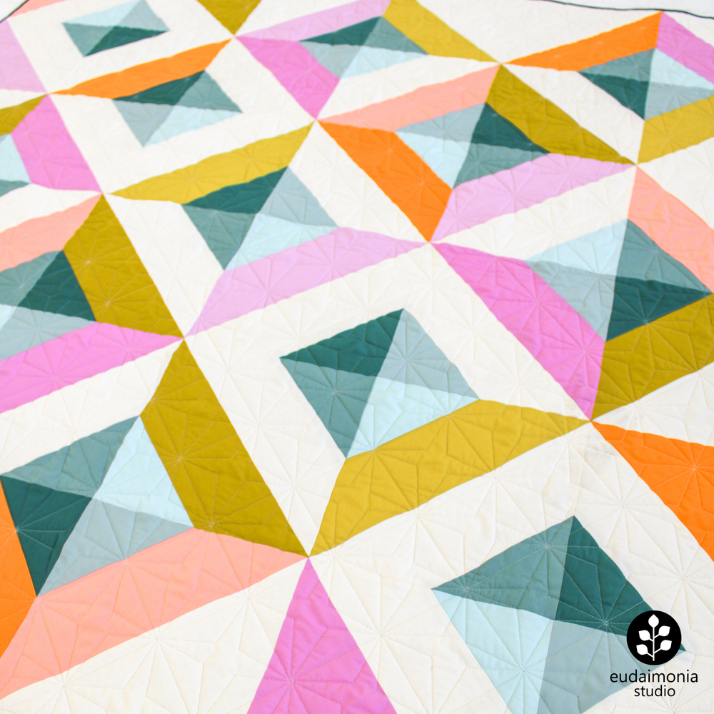 Introspection Quilt - AGF Brights Version — Eudaimonia Studio