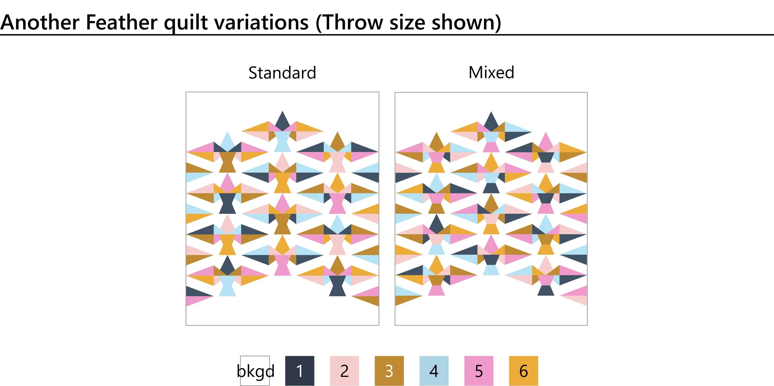 Another Feather Quilt Pattern (Download) — Eudaimonia Studio