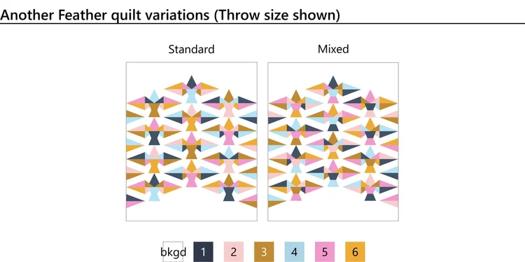 Another Feather Quilt Pattern (Download) — Eudaimonia Studio