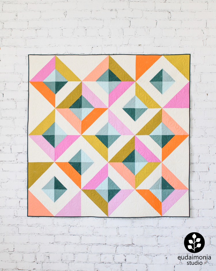 Introspection Quilt - AGF Brights Version — Eudaimonia Studio