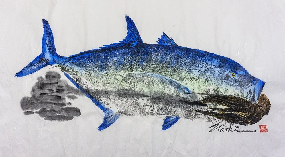 Unframed Originals — Gyotaku By Naoki