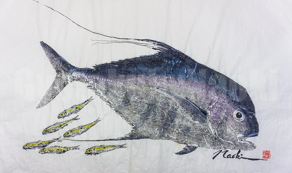 Unframed Originals — Gyotaku By Naoki