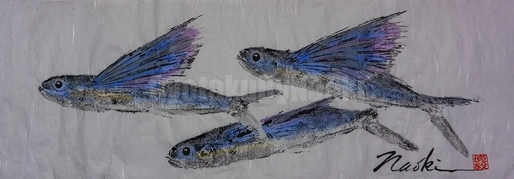 Unframed Originals — Gyotaku By Naoki