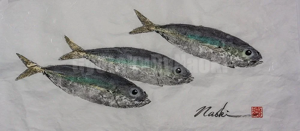 Unframed Originals — Gyotaku By Naoki