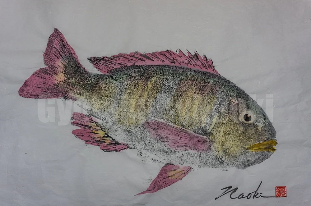 Unframed Originals — Gyotaku By Naoki