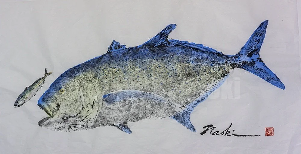 Unframed Originals — Gyotaku By Naoki