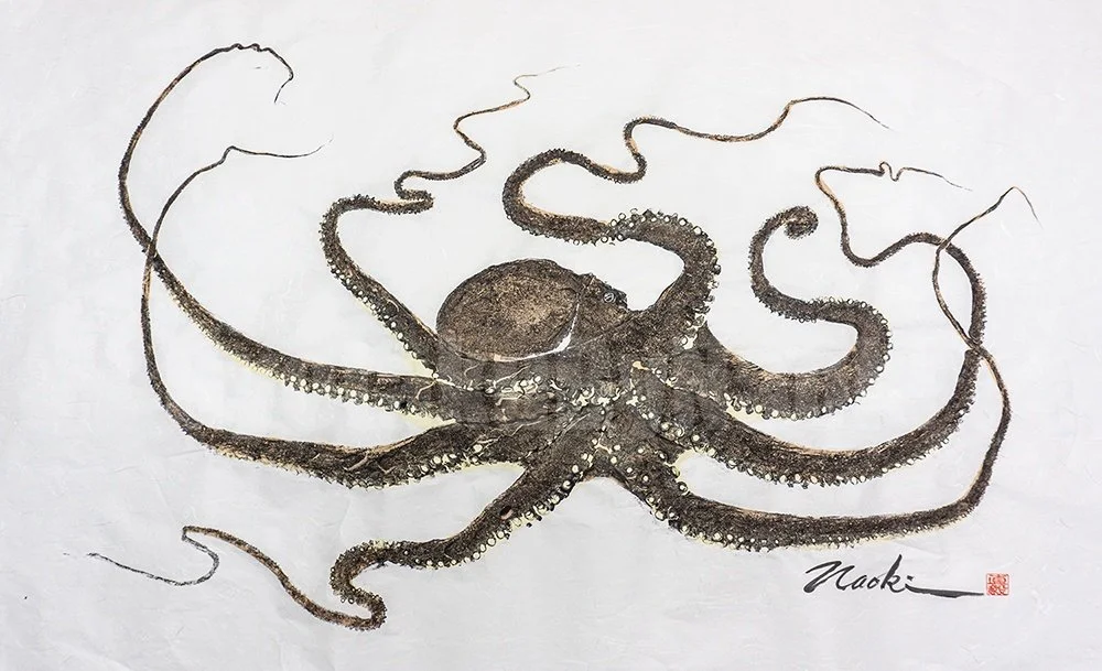 Unframed Originals — Gyotaku By Naoki