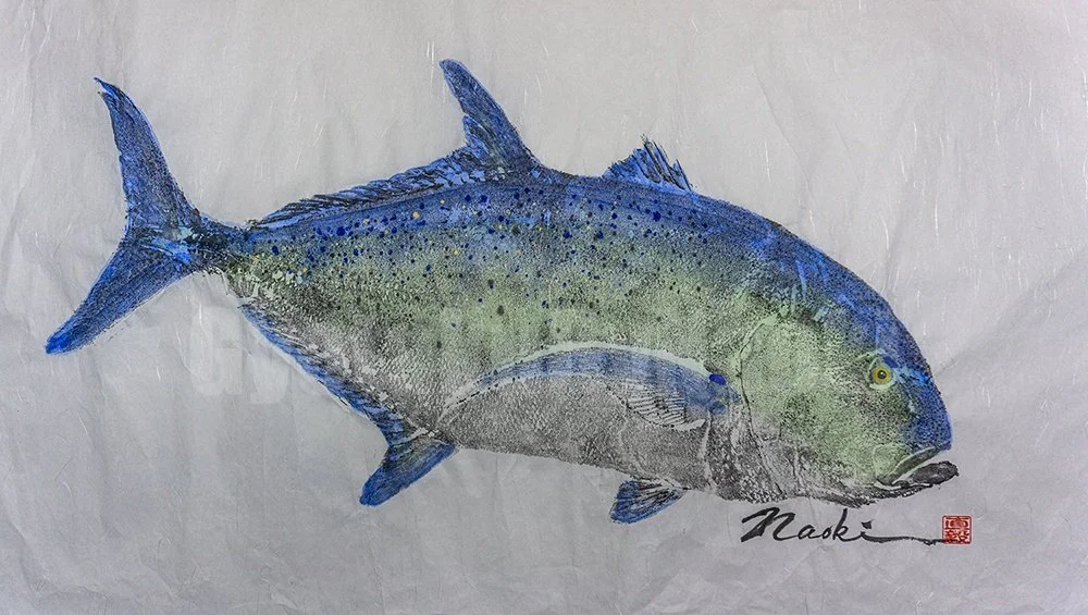 Unframed Originals — Gyotaku By Naoki