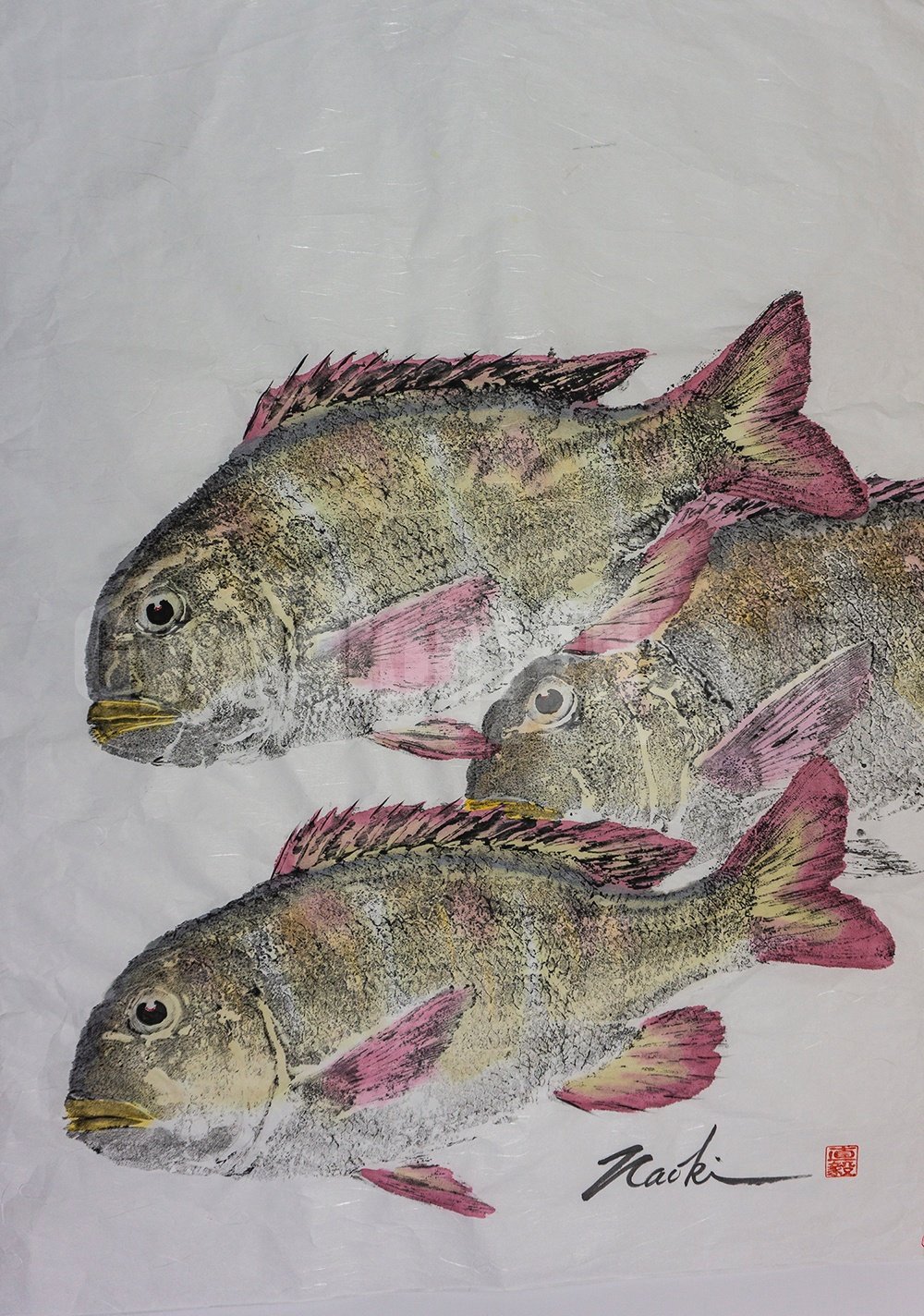 Unframed Originals — Gyotaku By Naoki