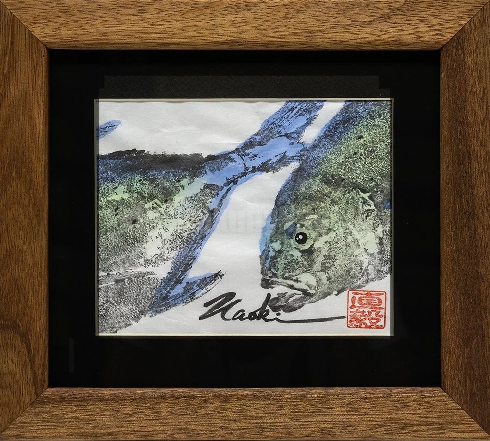 Framed Originals — Gyotaku By Naoki