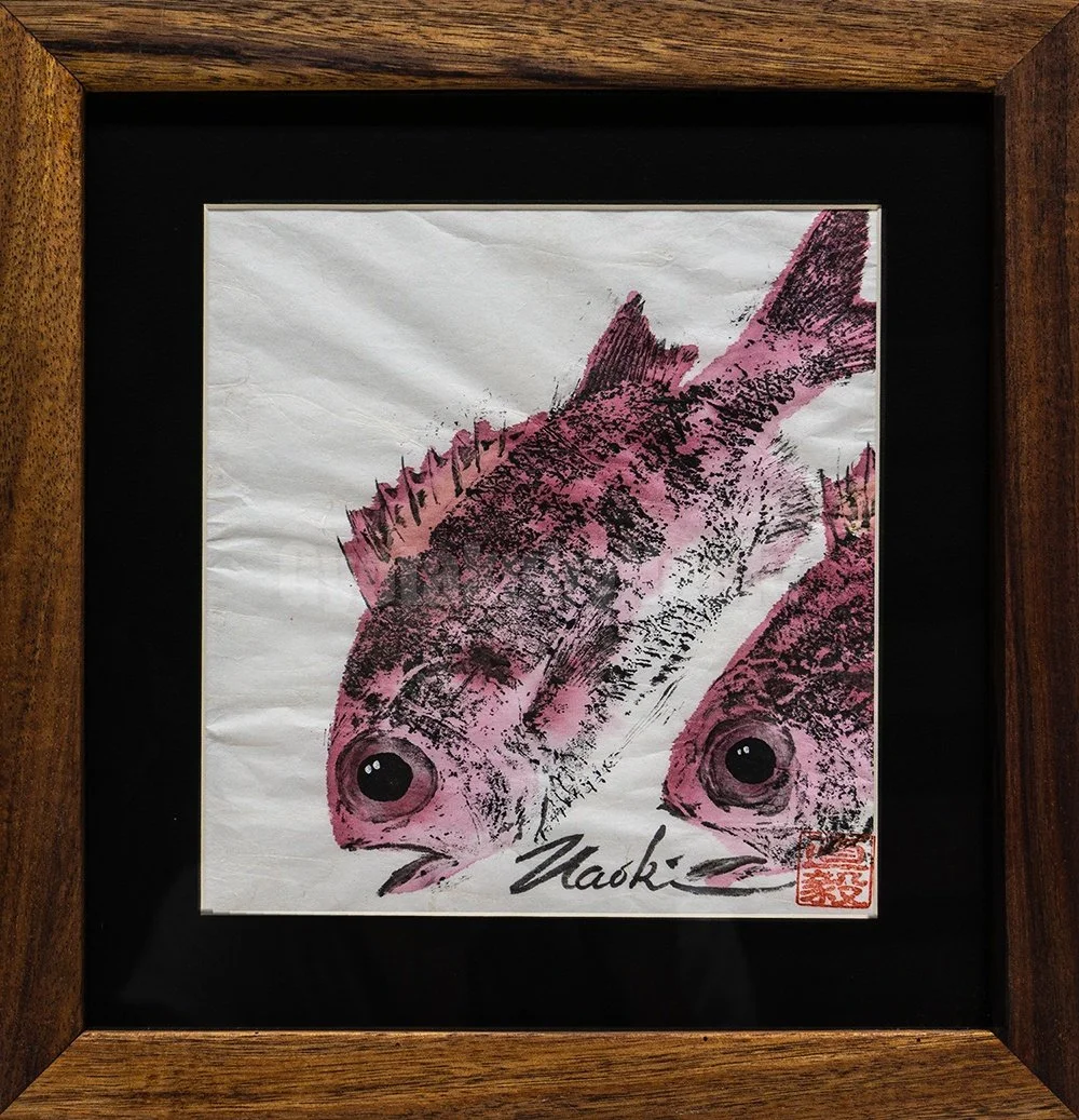 Framed Originals — Gyotaku By Naoki