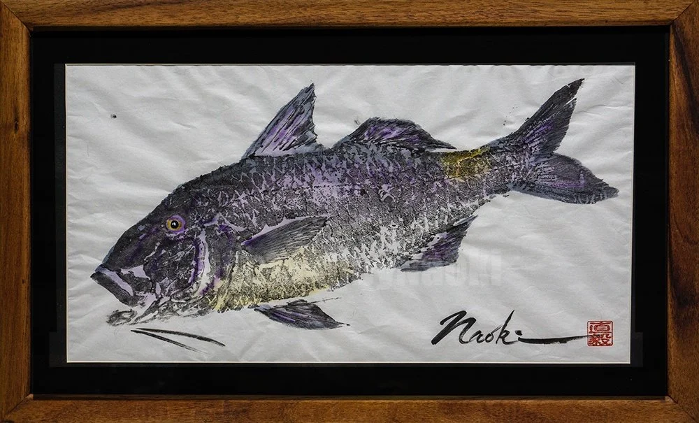 Framed Originals — Gyotaku By Naoki