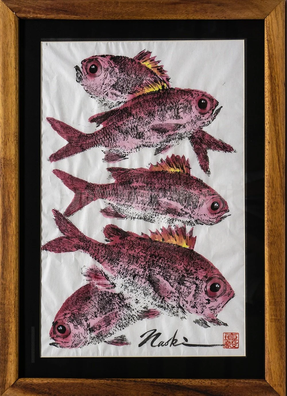 Framed Originals — Gyotaku By Naoki