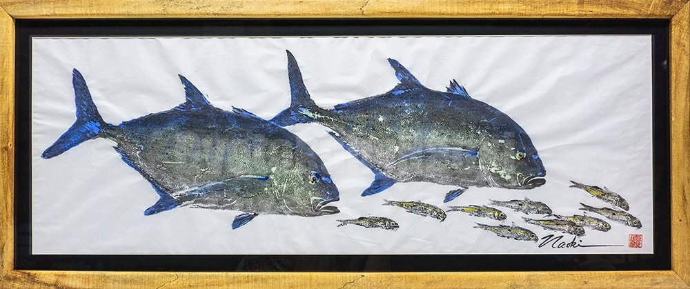 Framed Originals — Gyotaku By Naoki