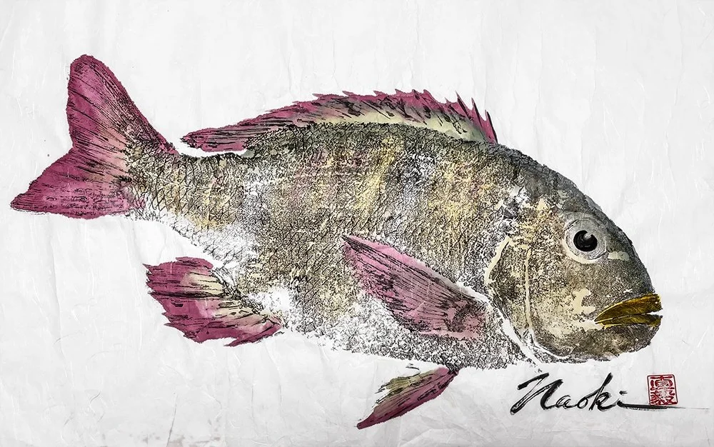 Unframed Originals — Gyotaku By Naoki