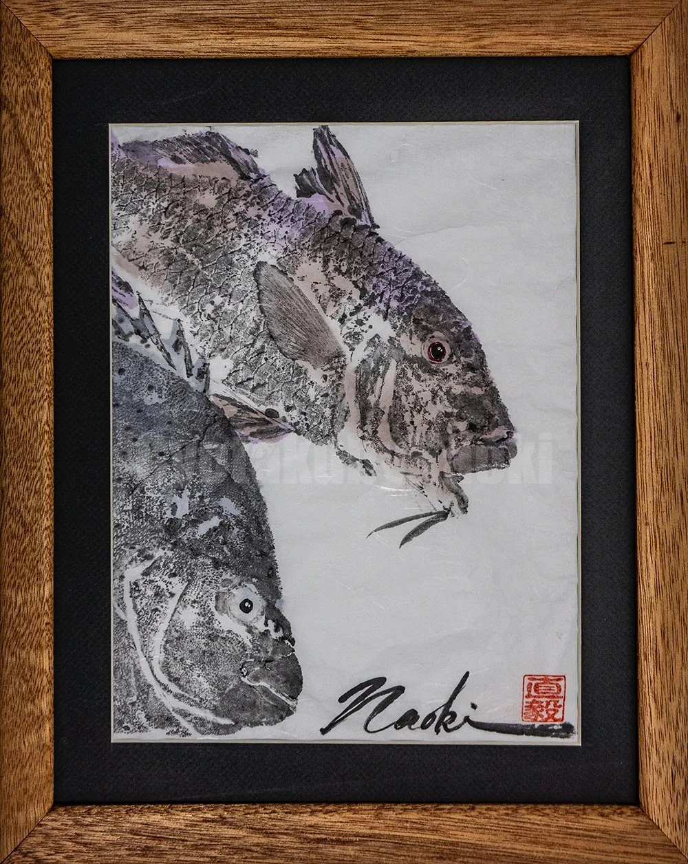 Framed Originals — Gyotaku By Naoki