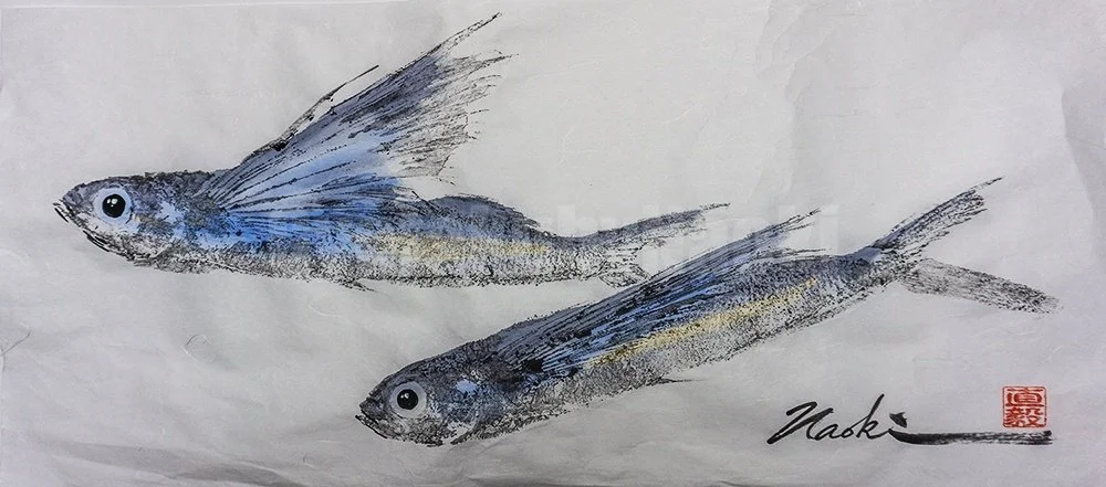 Unframed Originals — Gyotaku By Naoki