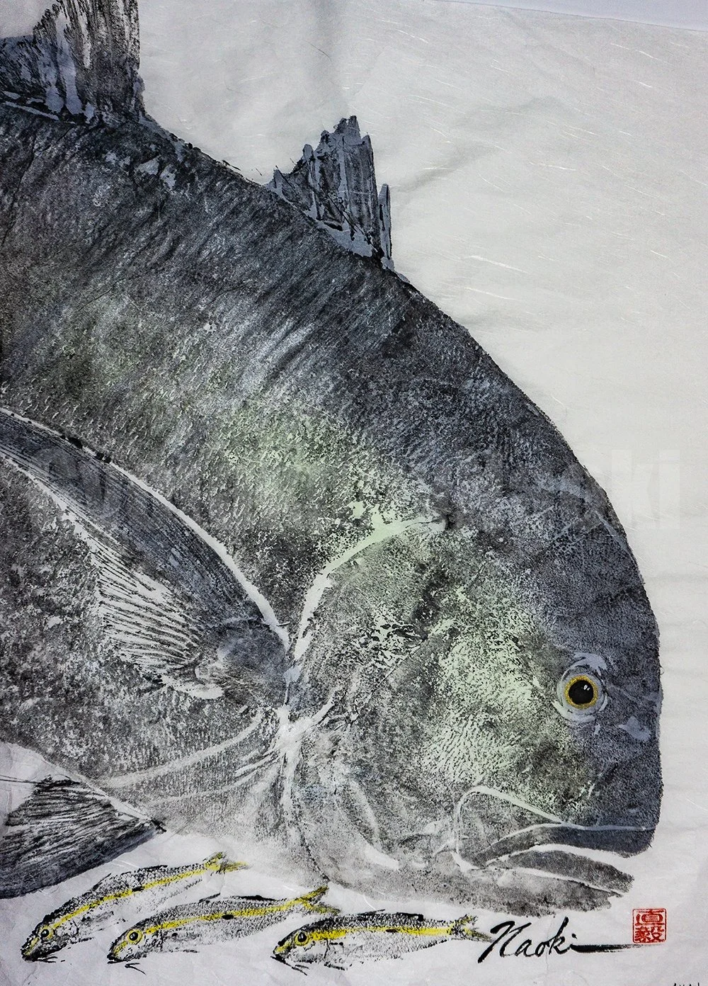 Unframed Originals — Gyotaku By Naoki