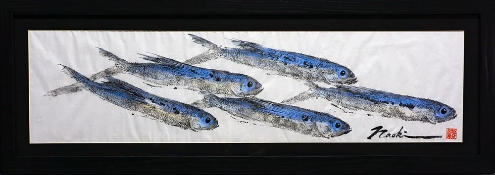 Framed Originals — Gyotaku By Naoki