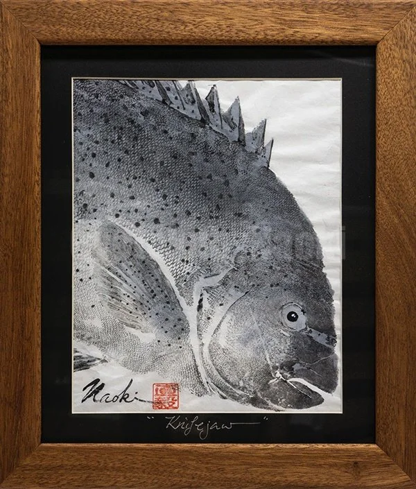 Framed Originals — Gyotaku By Naoki