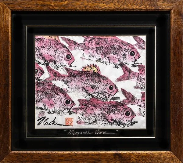 Framed Originals — Gyotaku By Naoki