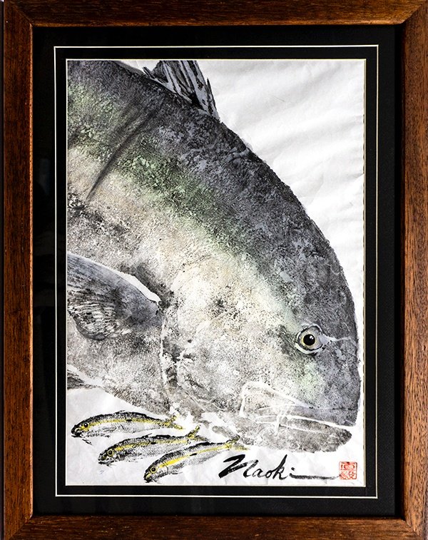 Framed Originals — Gyotaku By Naoki