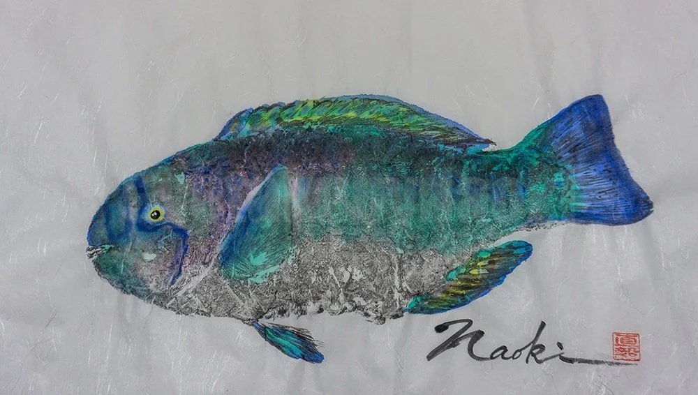 Unframed Originals — Gyotaku By Naoki