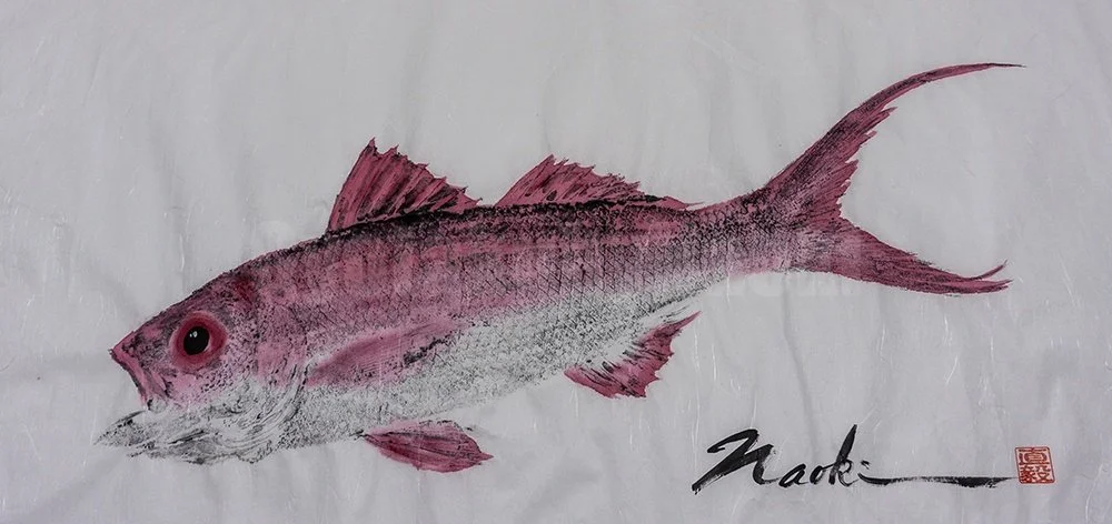 Unframed Originals — Gyotaku By Naoki