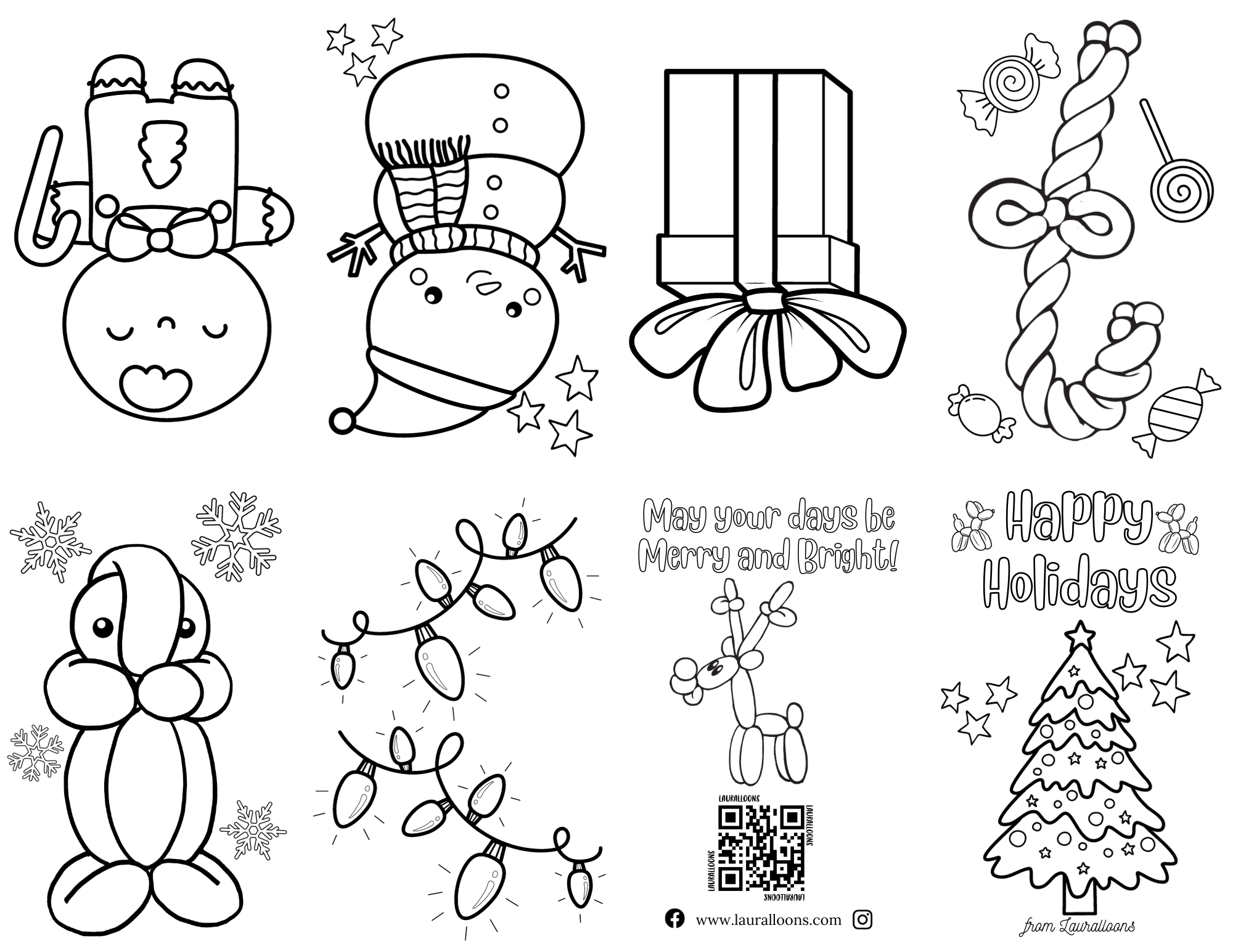 Mini Coloring Books — Lauralloons